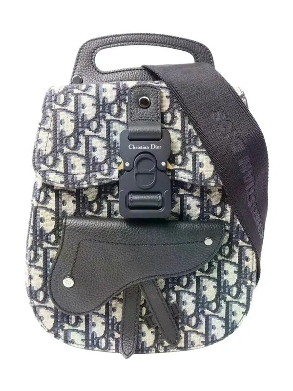 Dior Oblique Gallop Sling Bag - Blue