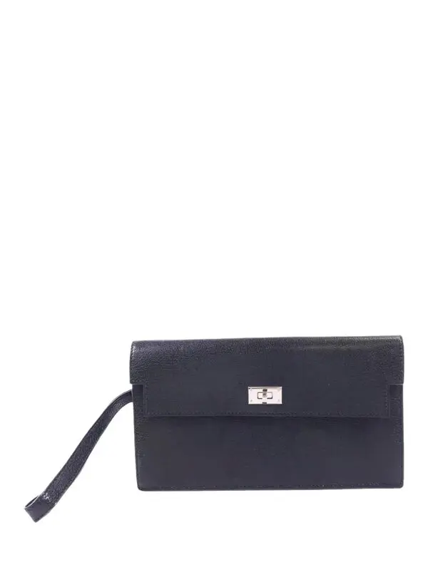 Hermès Kelly Pocket Long Wallet - Black