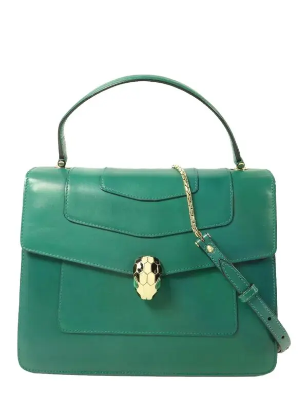 BVLGARI Serpenti Forever Shoulder Bag - Green