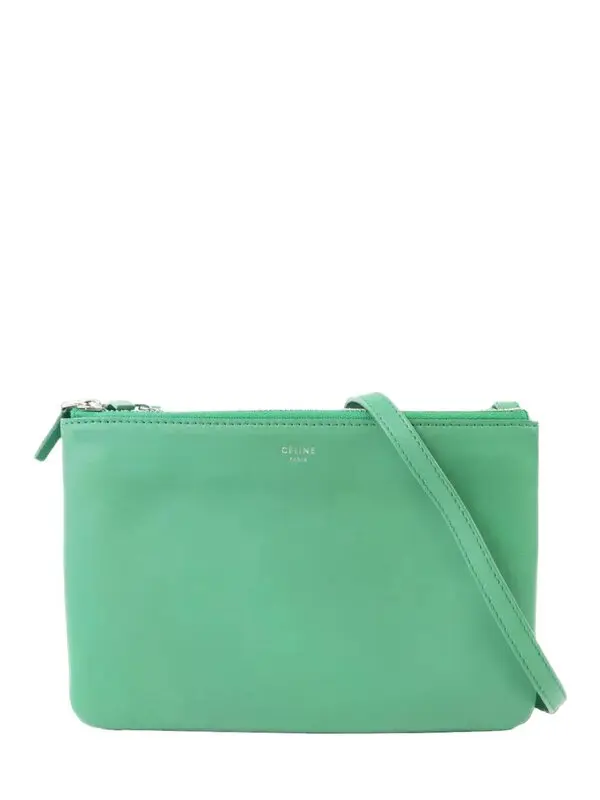 Celine Trio Shoulder Bag - Green