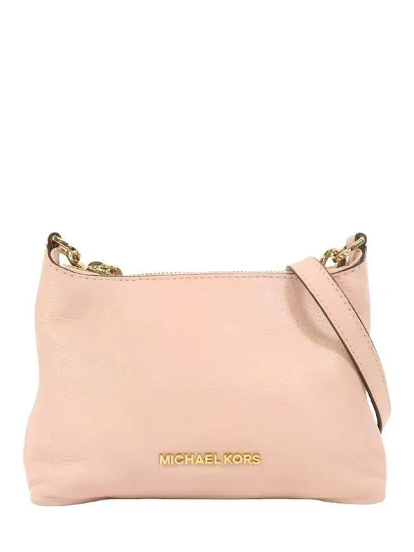 Michael Kors Grainy Leather Shoulder Bag - Pink