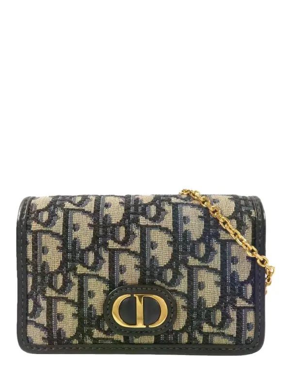 Dior 30 Montaigne Nano Shoulder Bag - Blue