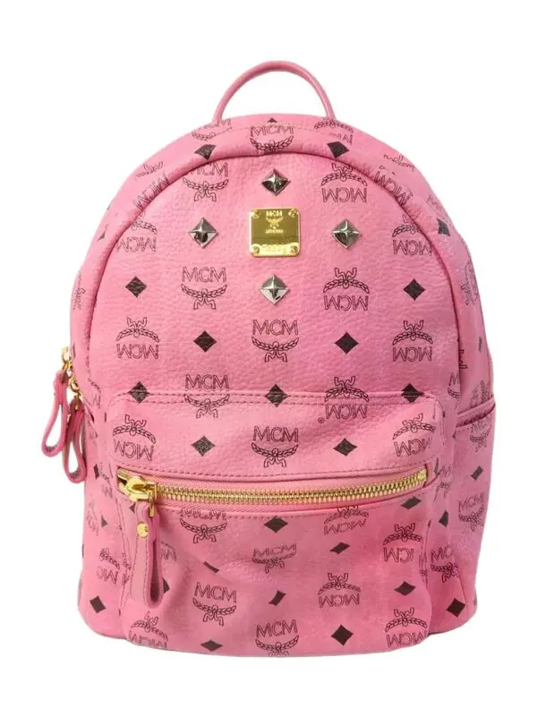 Mcm Stark Backpack - Pink