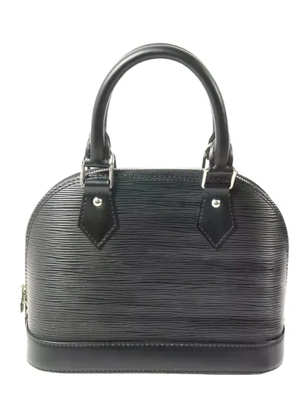 LOUIS VUITTON Epi-leather Bb Alma Tote Bag - Black