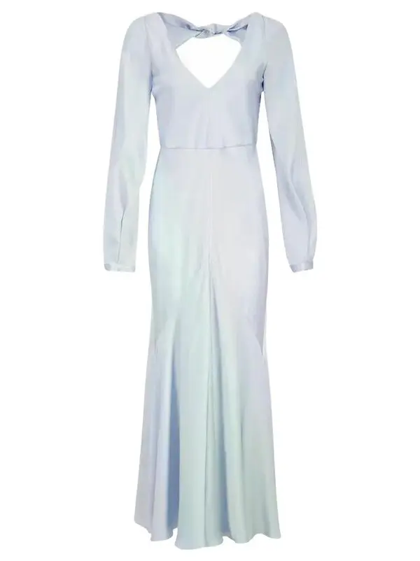Gabriela Hearst Peyton Maxi Dress - Blue