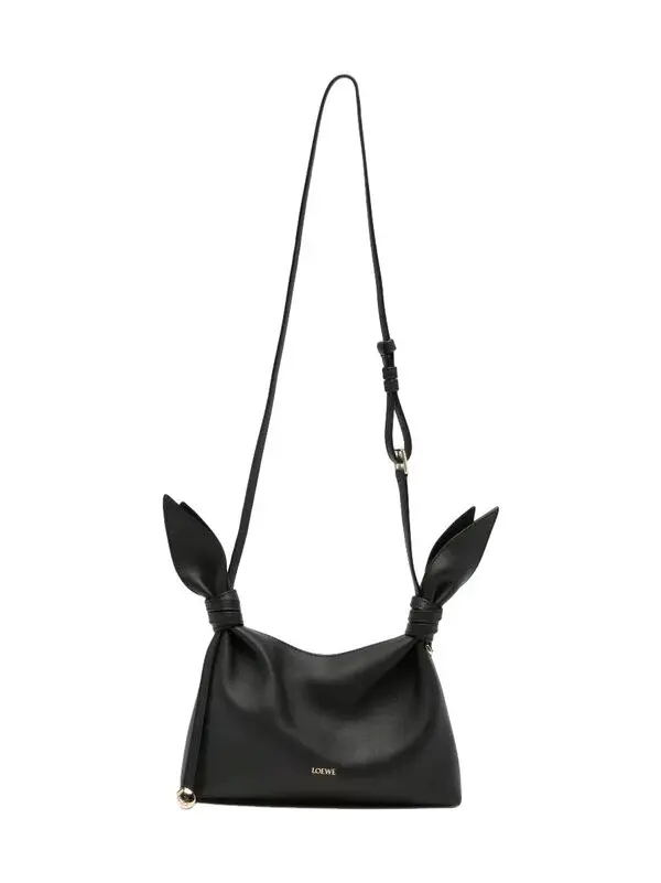 Loewe Paseo Leather Crossbody Bag - Black