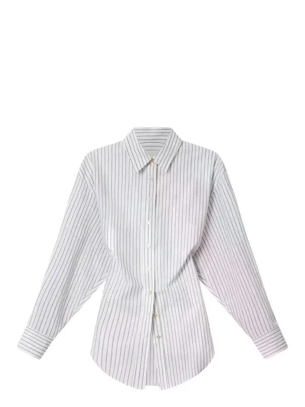 Isabel Marant Étoile Aurora" Striped Cotton Shirt - White