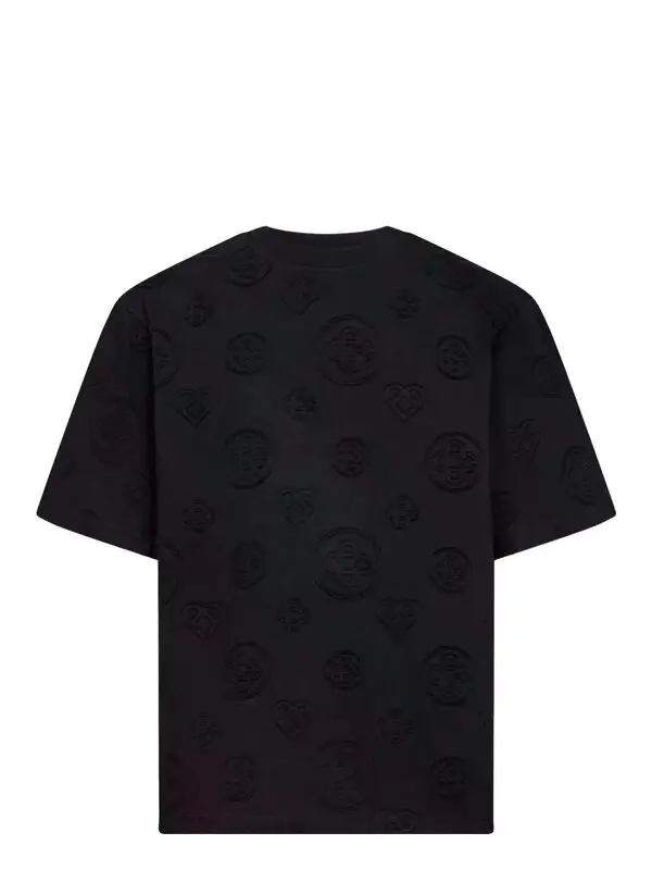 Casablanca Appliqué Monogram T-shirt - Black