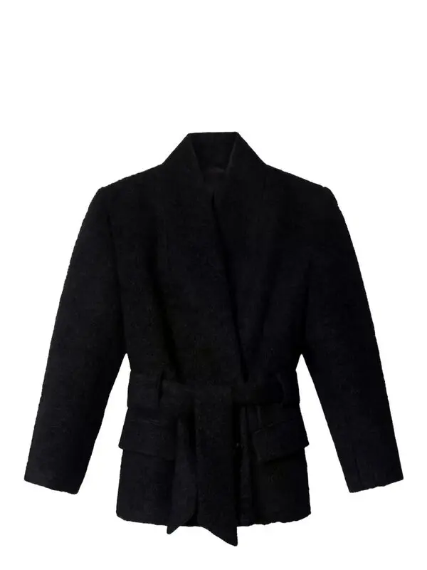 Isabel Marant Étoile Syndra Bouclé Jacket - Black