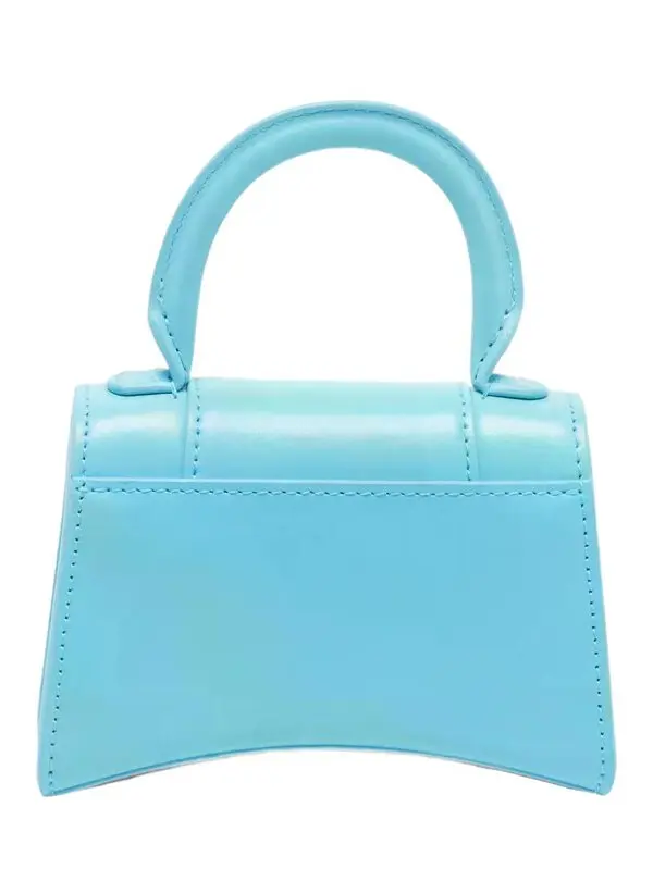 Balenciaga Mini Hourglass Tote Bag - Blue