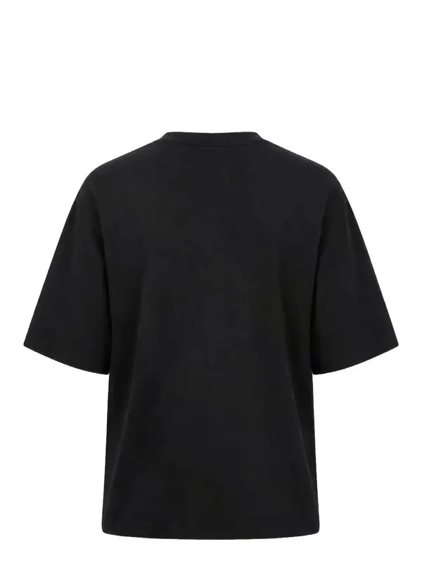 Off-White Logo Print Boxy T-shirt - Black