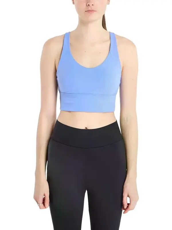 Adidas Criss-cross Back Sports Bra - Blue