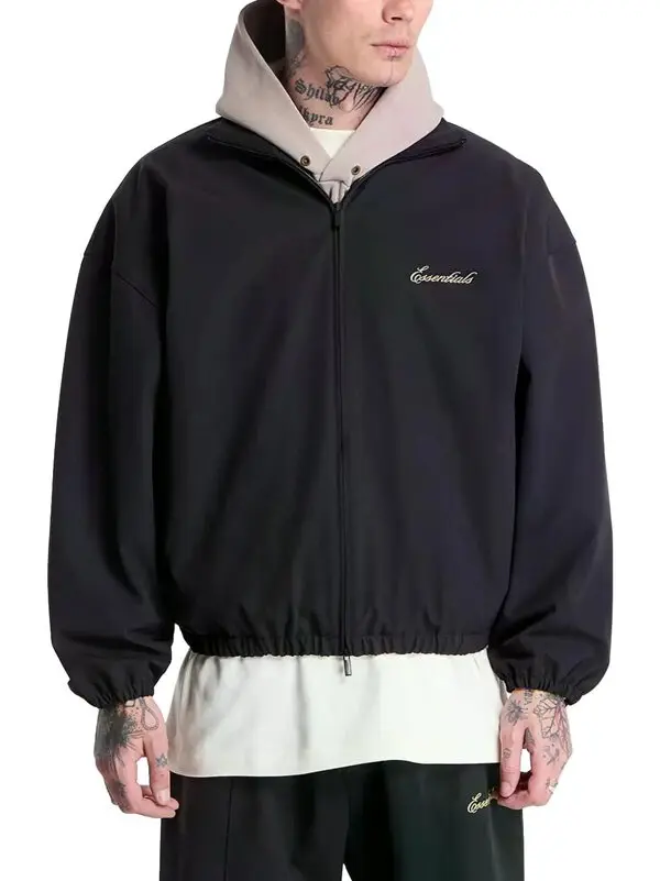 Fear Of God Full-zip Track Jacket - Black