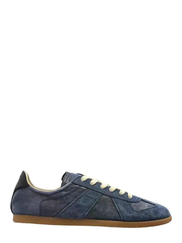 MAISON MARGIELA Replica Calf Leather Sneakers - Blue