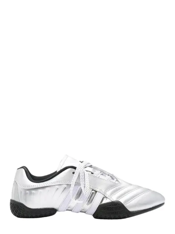 Adidas Taekwondo Mei Elite Metallic 3-stripe Sneakers - Silver
