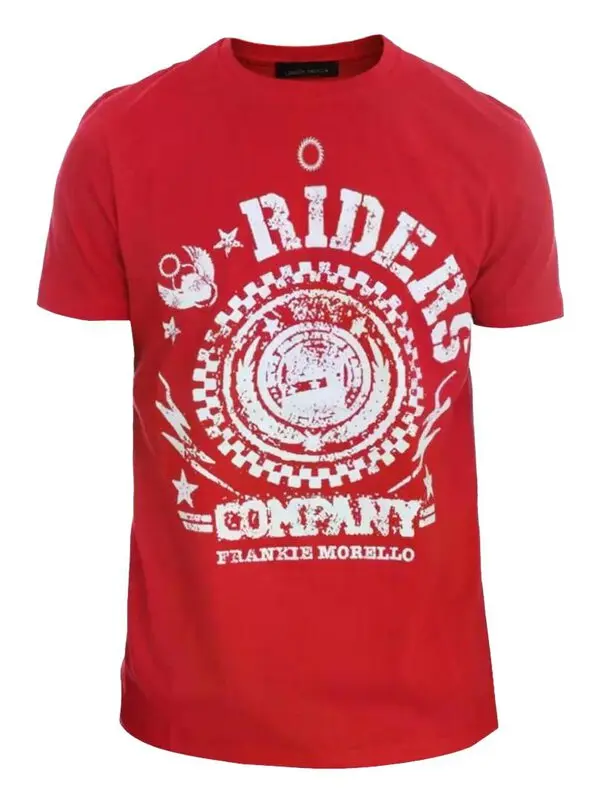 FRANKIE MORELLO Graphic-print T-shirt - Red