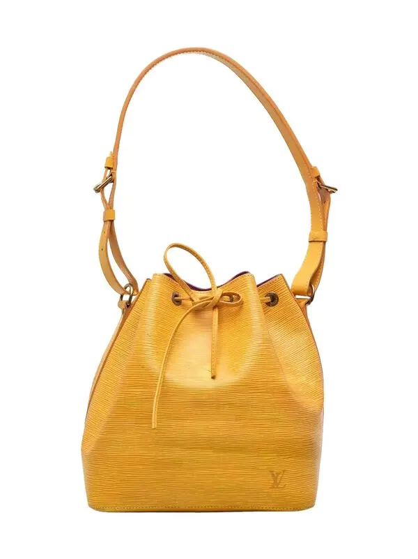 LOUIS VUITTON Epi Petit Noe Bucket Bag - Yellow