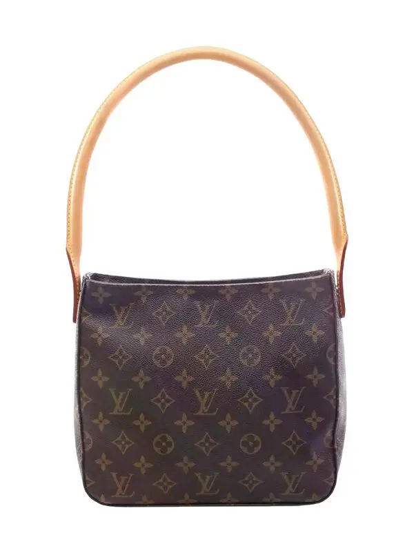 LOUIS VUITTON Monogram Looping Mm Shoulder Bag - Brown