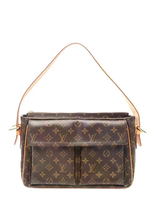 LOUIS VUITTON Monogram Viva Cite Gm Shoulder Bag - Brown