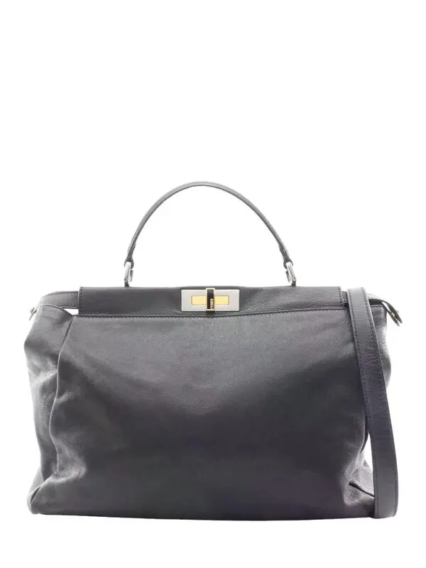 Fendi Large Iconic Satchel - Black