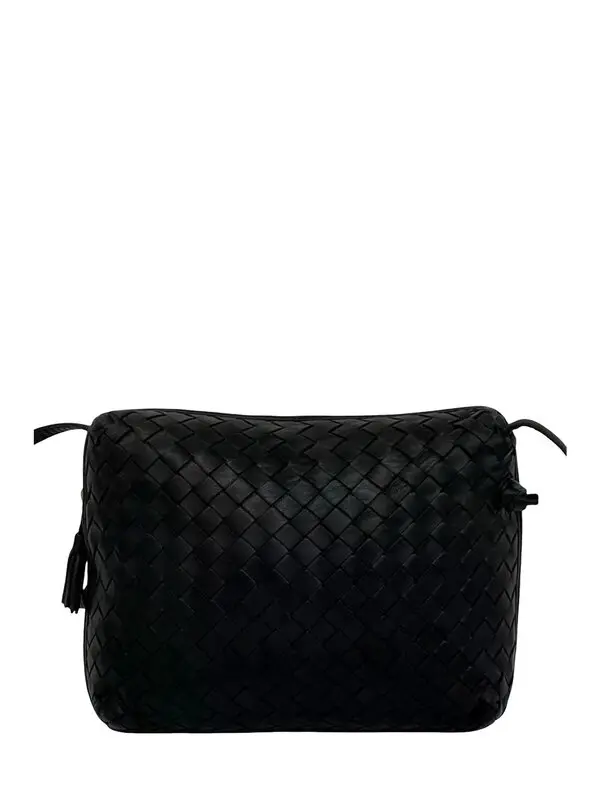 Bottega Veneta 20th Century Intrecciato Crossbody Bag - Black