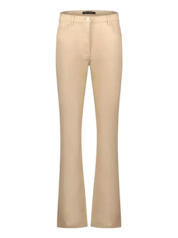 BETTY BARCLAY Mid-rise Flared Trousers - Neutrals