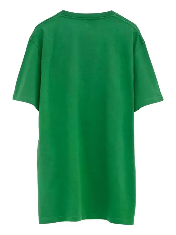 Loewe Anagram-embroidered T-shirt - Green