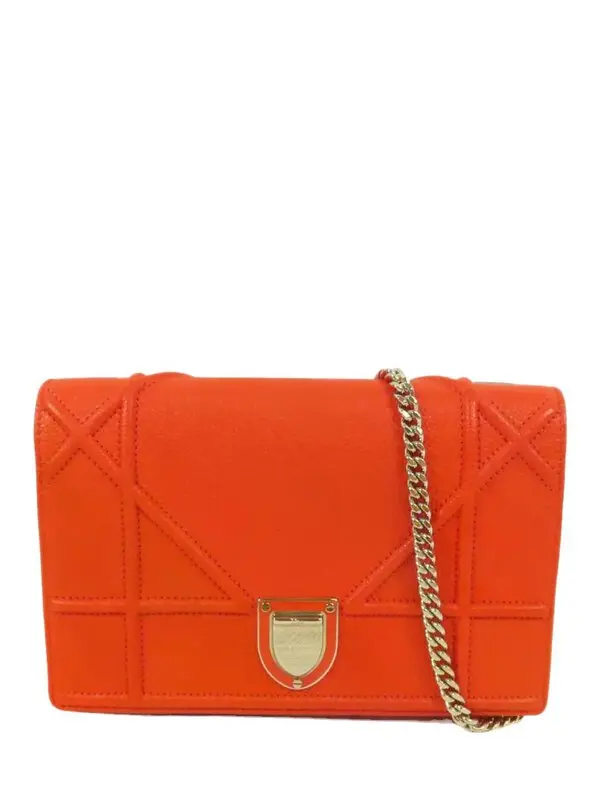Dior Diorama Shoulder Bag - Orange