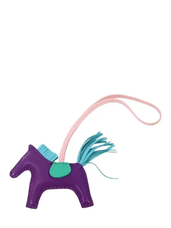 Hermès Rodeo Horse Bag Charm Pm - Purple
