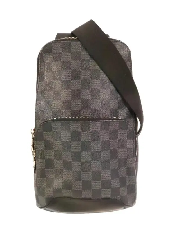 LOUIS VUITTON Damier Graphite Avenue Sling Bag - Grey