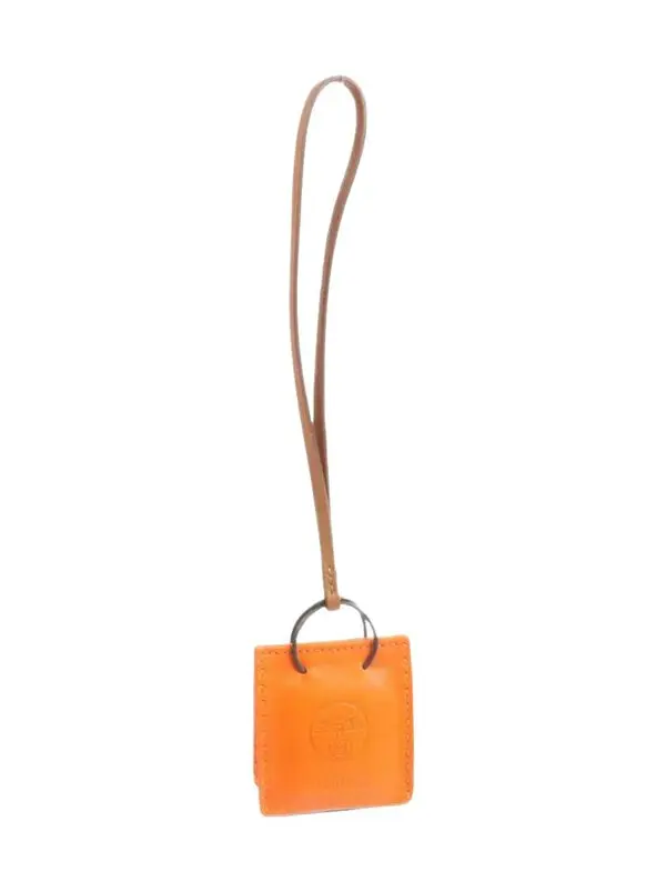 Hermès Sac Bag Charm - Orange