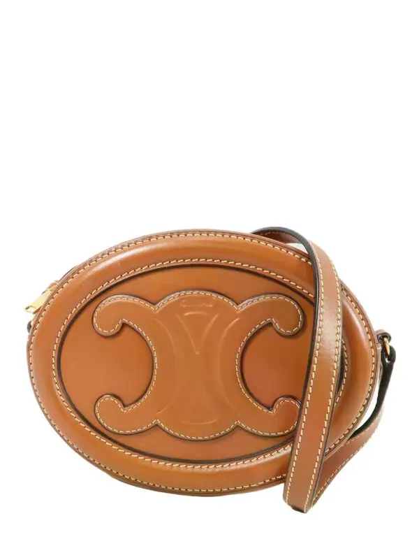 Celine Triomphe Shoulder Bag - Brown