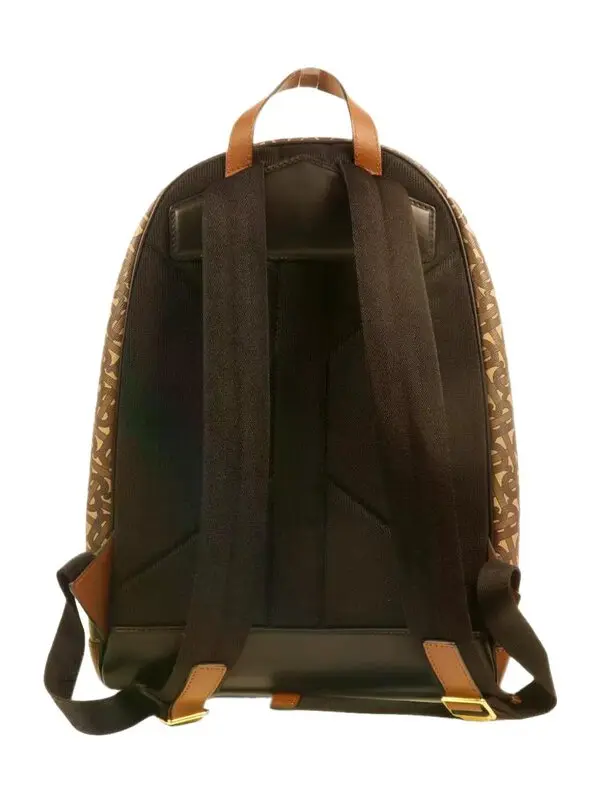 Burberry Tb Monogram Backpack - Brown