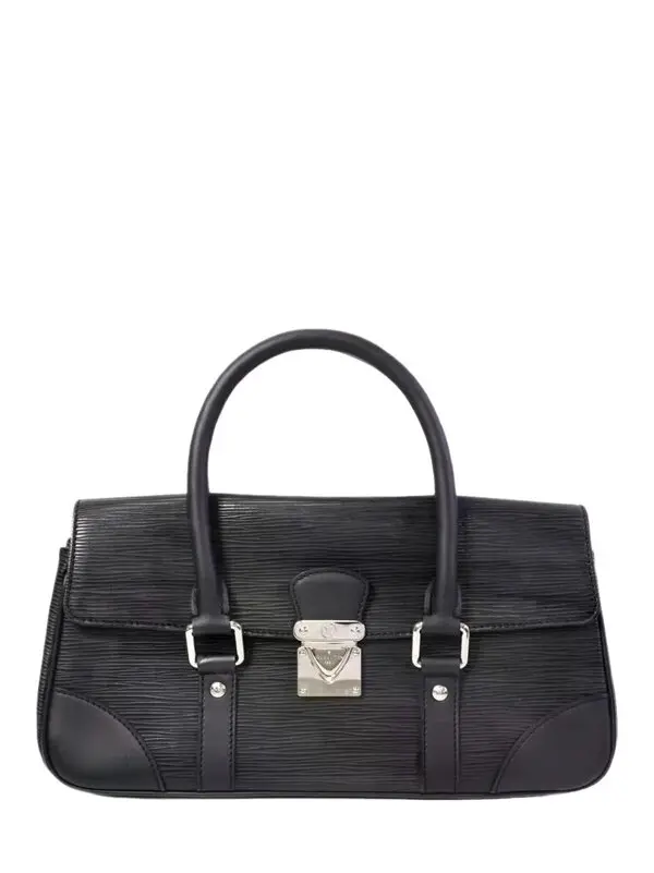 LOUIS VUITTON Epi Segur Pm Handbag - Black