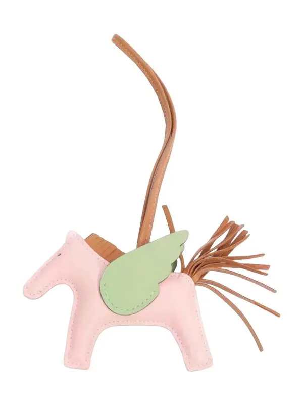 Hermès Rodeo Pegase Bag Charm - Pink