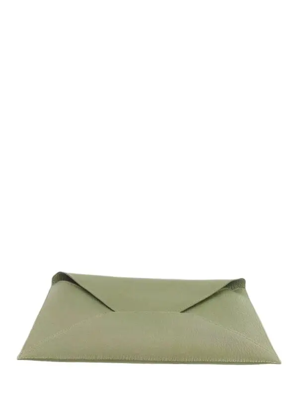 Hermès 2015 Envelope Trio Clutch Bag - Green