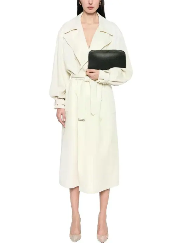 LOUIS VUITTON Taiga Leather Baikal Clutch Bag - Black