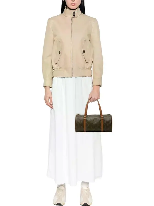 LOUIS VUITTON Monogram Papillon 30 Handbag - Brown