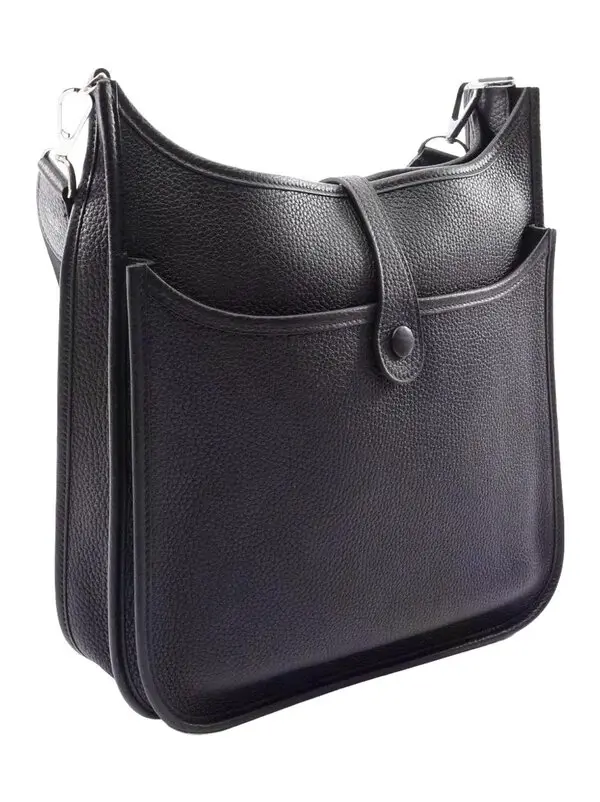 Hermès Clemence Evelyne Iii 29 Crossbody Bag - Black