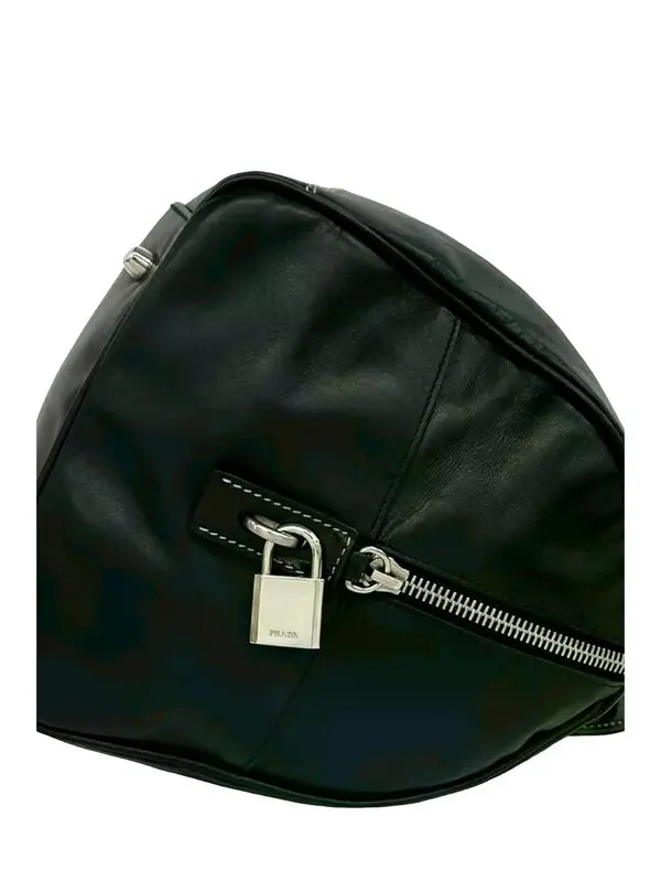 Prada Leather Handbag - Black