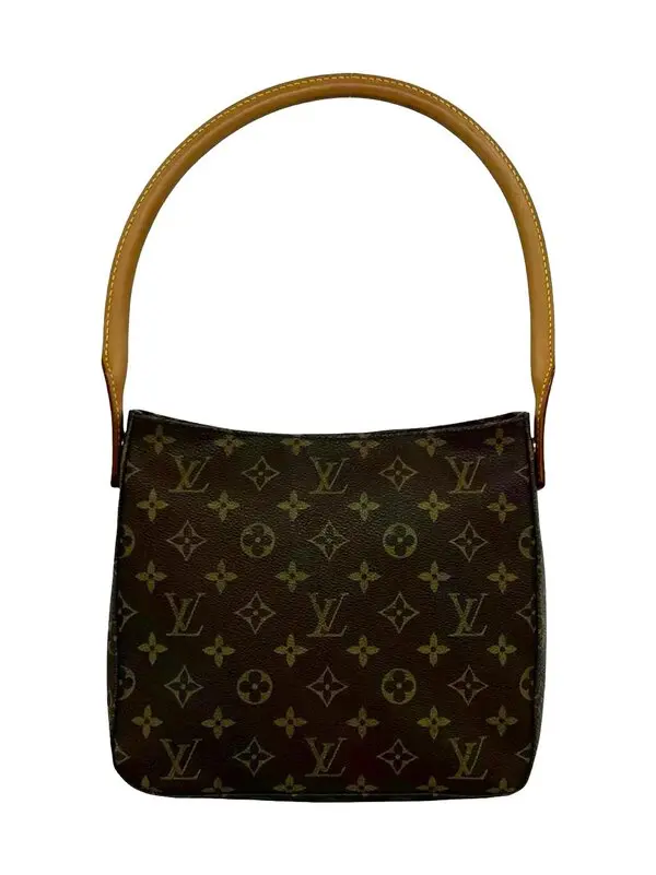 LOUIS VUITTON Monogram Looping Mm Shoulder Bag - Brown