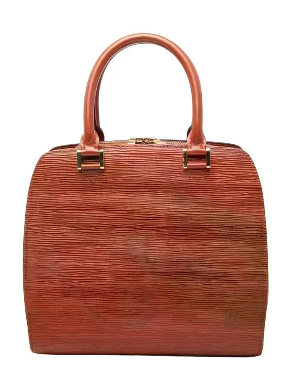 LOUIS VUITTON Epi Pont Neuf Pm Handbag - Brown