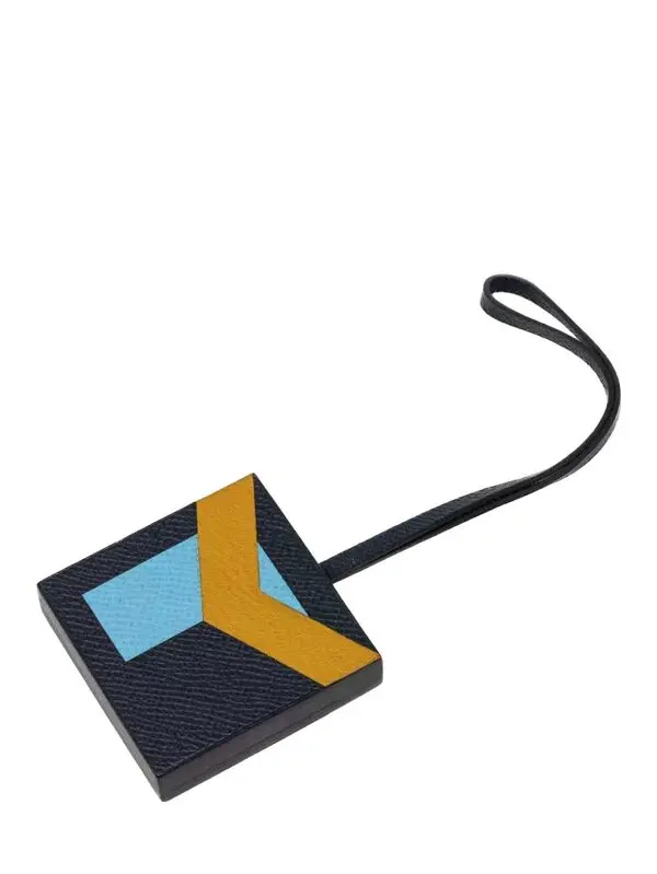 Hermès Epsom Calfskin Bag Charm - Blue