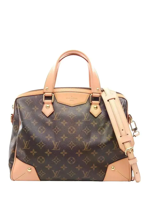 LOUIS VUITTON Monogram Retiro Pm Satchel - Brown