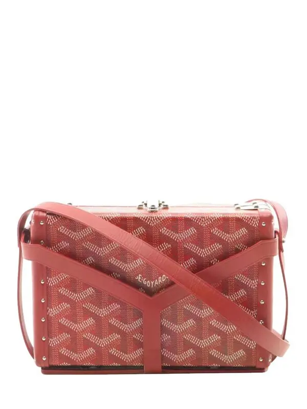 Goyard Minaudiere Crossbody Bag - Red