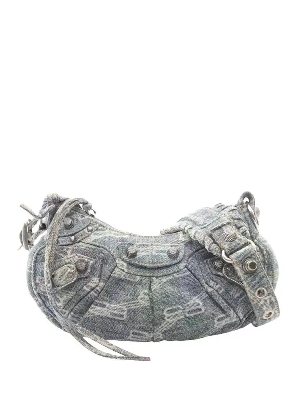 Balenciaga Mini Le Cagole Satchel - Blue