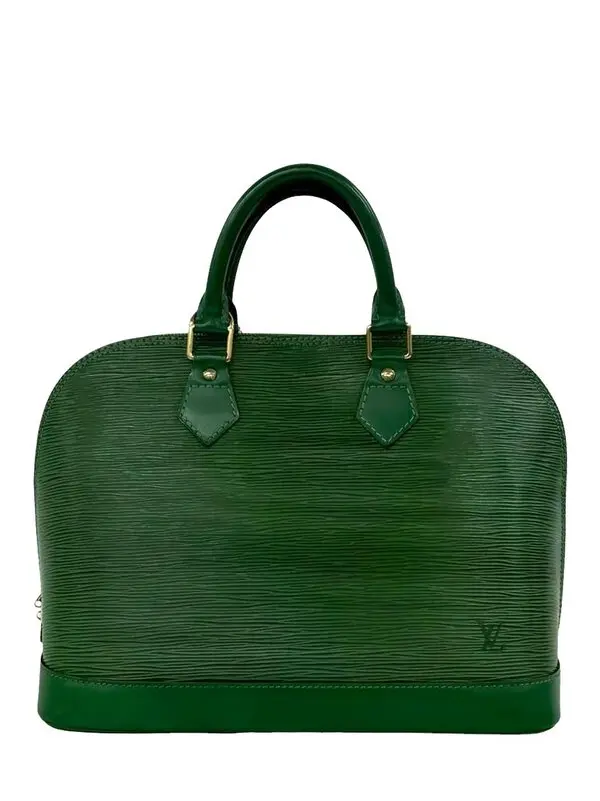 LOUIS VUITTON Epi Alma Pm Handbag - Green