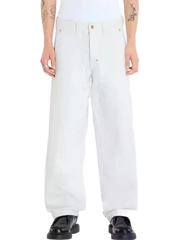 Dickies Selvedge Double-knee Jeans - White