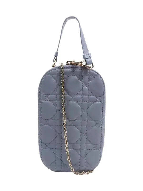 Dior Cannage Shoulder Bag - Blue