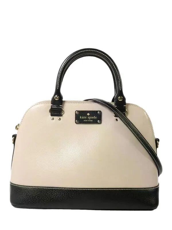 Kate Spade New York Logo-plaque Shoulder Bag - Neutrals
